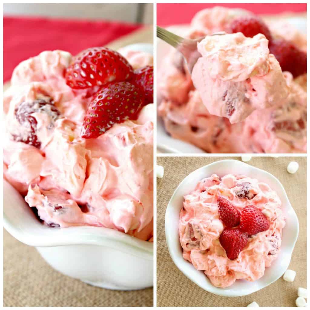 Strawberry Jello Cool Whip Fluff
