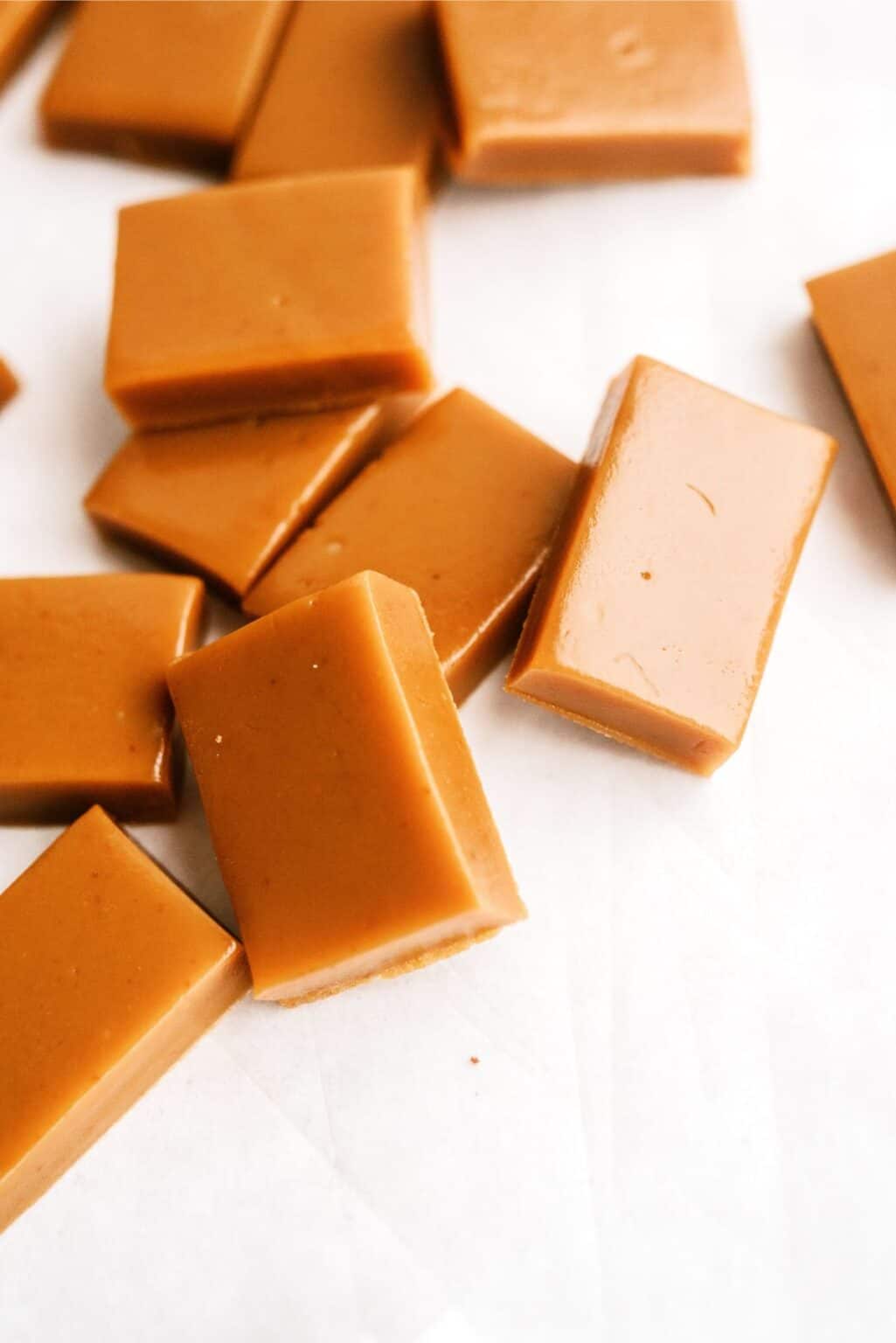 Homemade Caramels Recipe - Six Sisters' Stuff