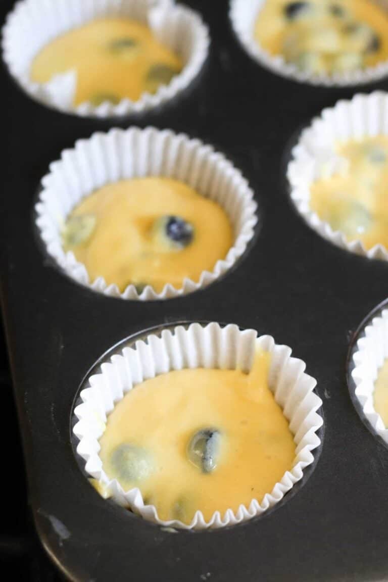Cake Mix Blueberry Muffins Recipe - Six Sisters' Stuff