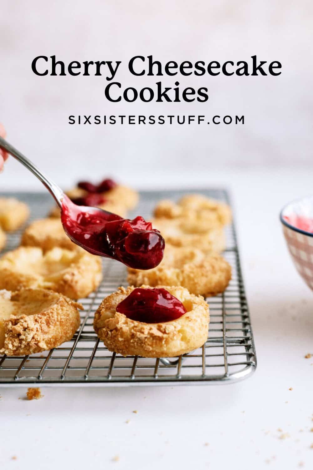 Cherry Cheesecake Cookies Recipe (Family Favorite Dessert)
