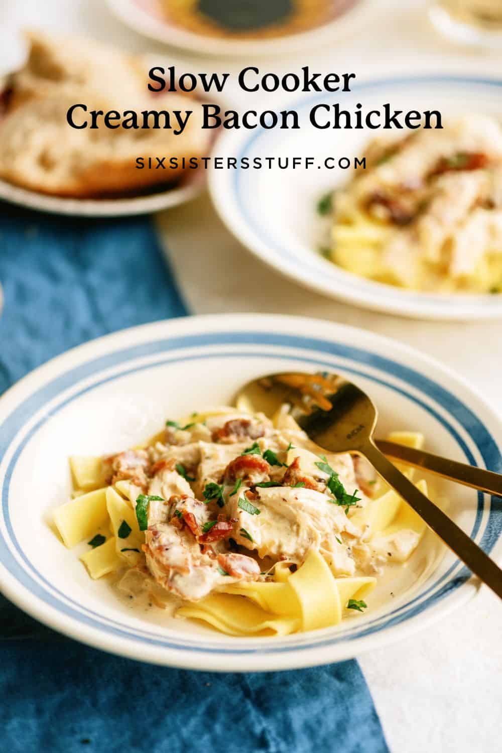 Slow Cooker Creamy Bacon Chicken Recipe
