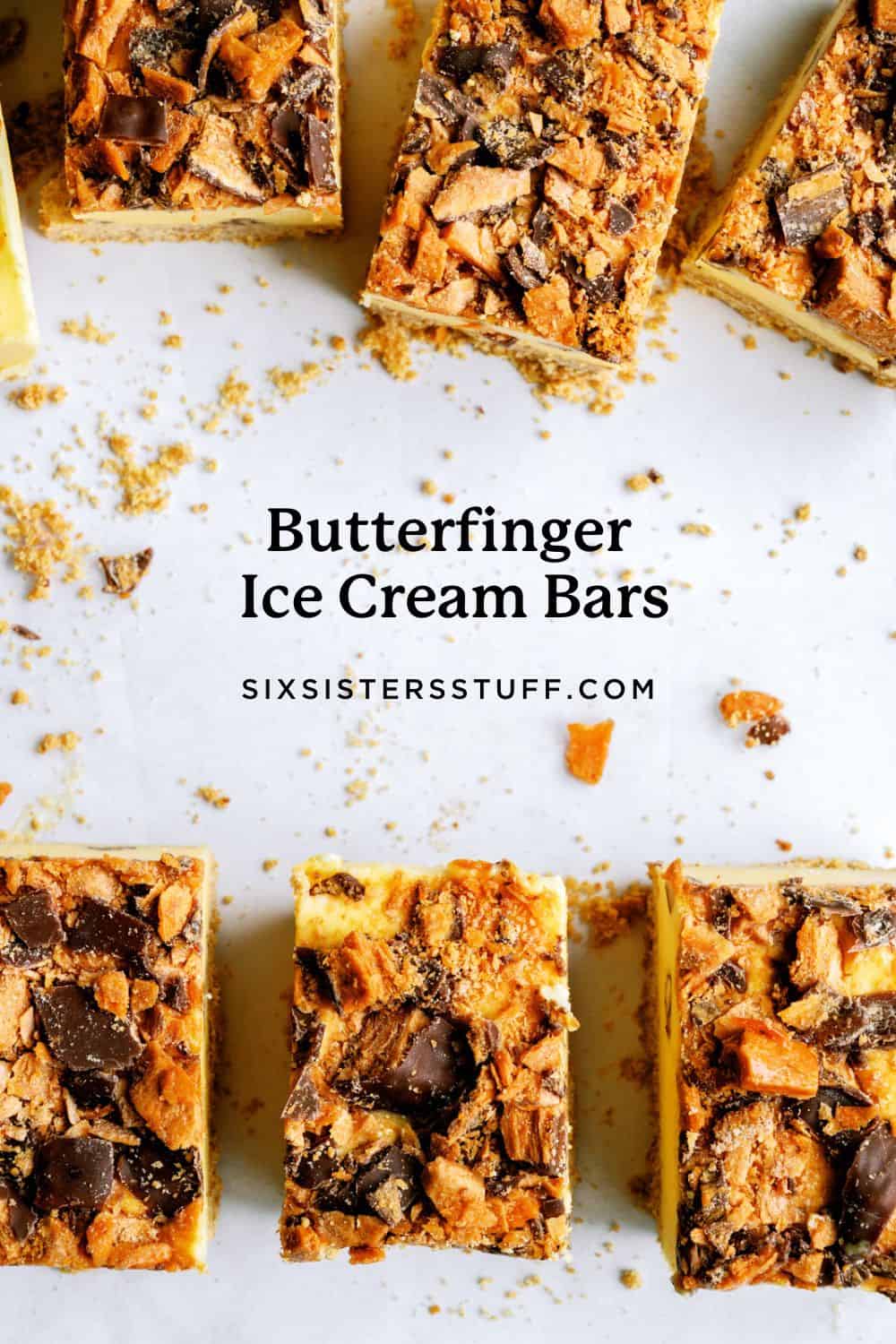 Butterfinger Ice Cream Bars Recipe