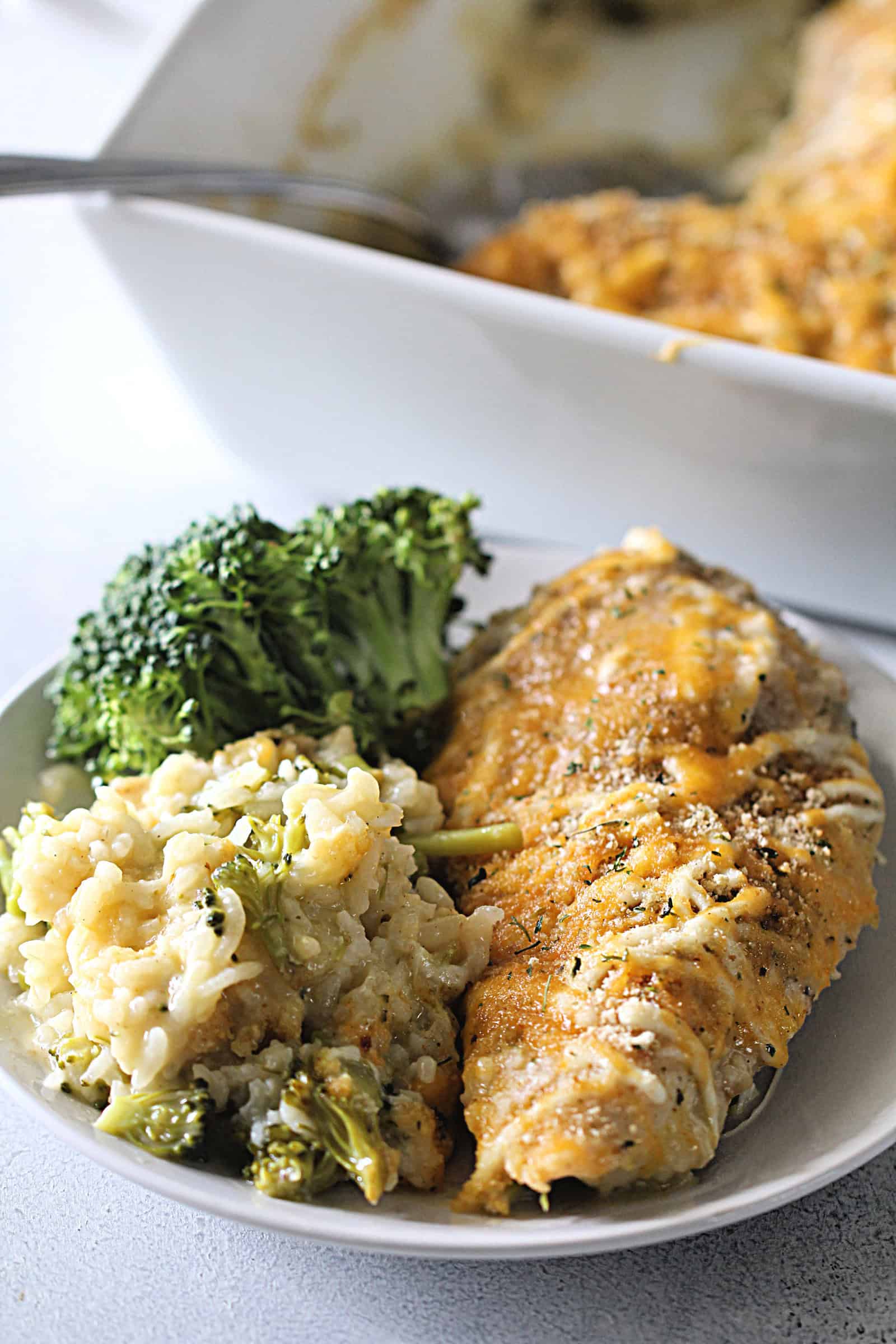 Broccoli Chicken and Rice Bake