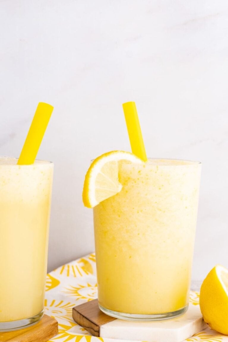 Frozen Lemonade Recipe - Six Sisters' Stuff