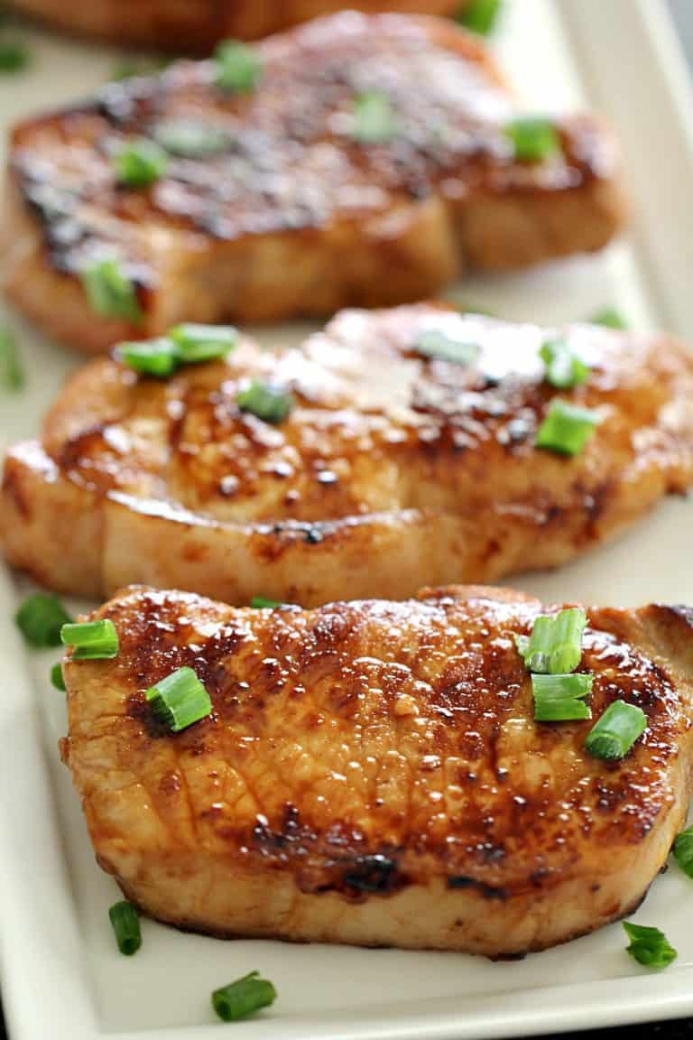 Grilled Hawaiian Pineapple Pork Chops Recipe