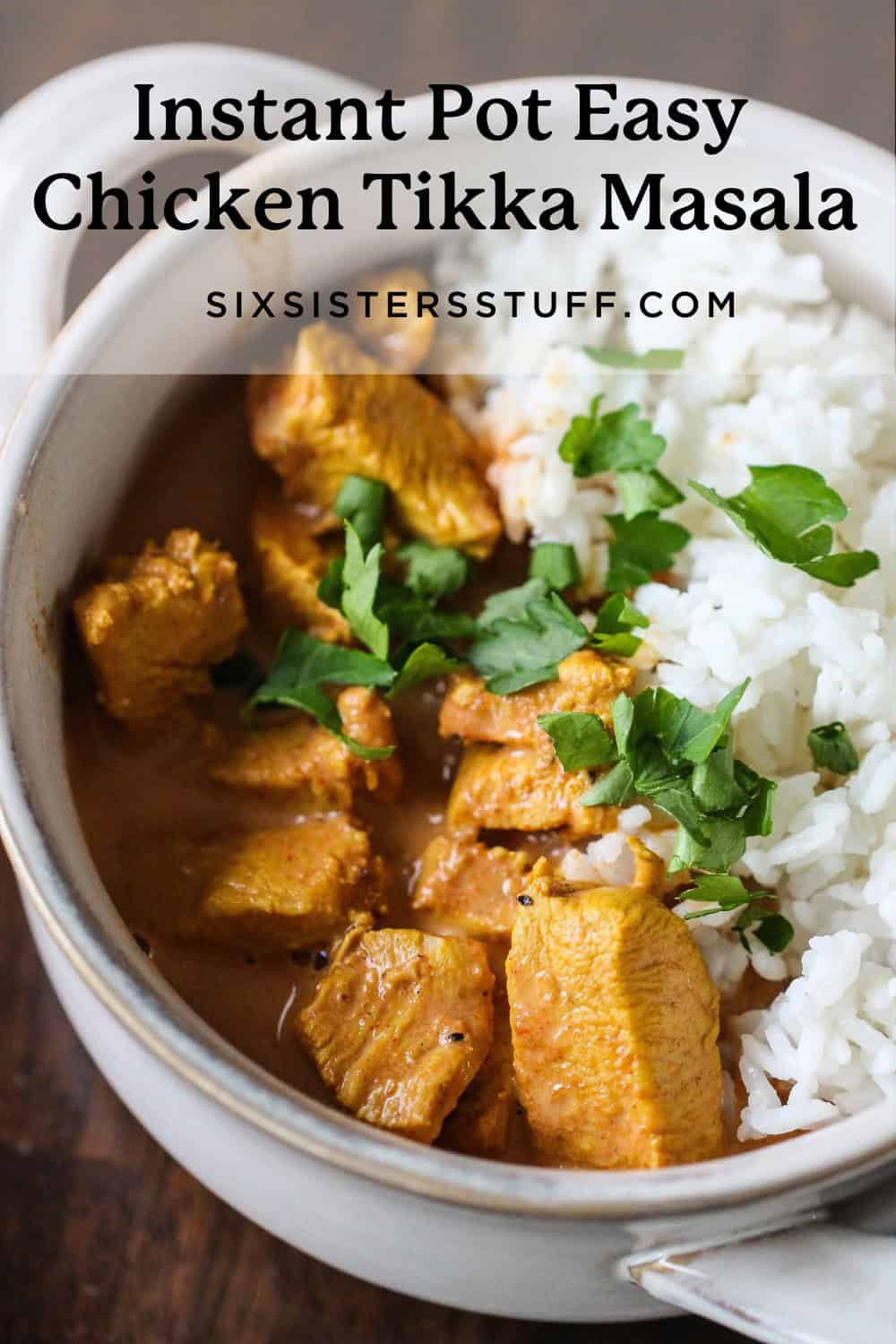 Instant Pot Chicken Tikka Masala Recipe (Tasty and Delicious)