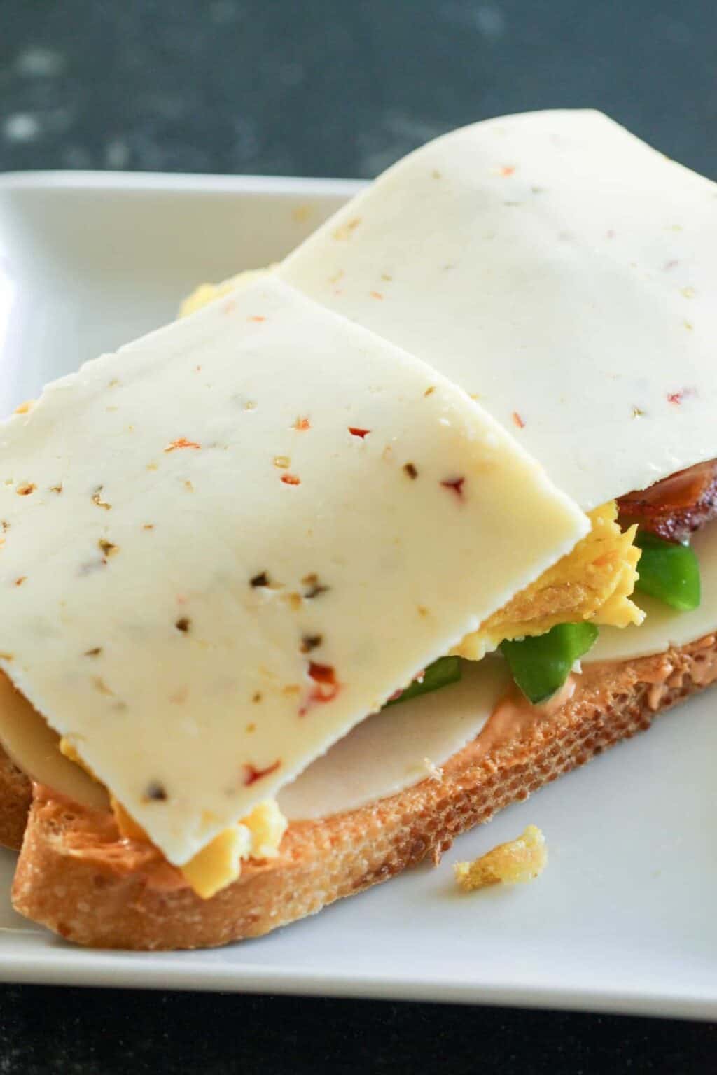 Breakfast Grilled Cheese Melt Recipe - Six Sisters' Stuff