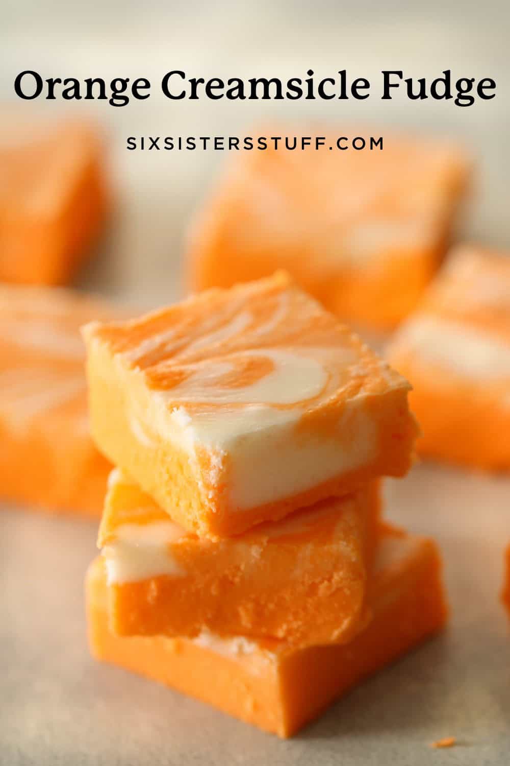 Orange Creamsicle Fudge Recipe