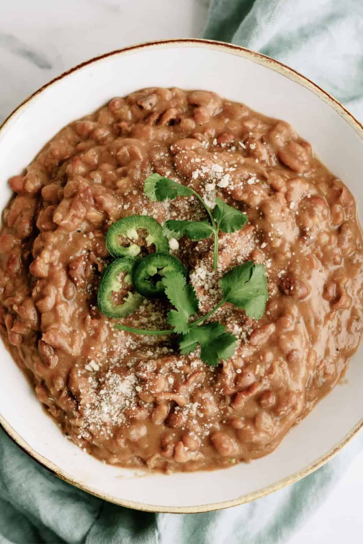Instant Pot Refried Beans Recipe - Six Sisters' Stuff