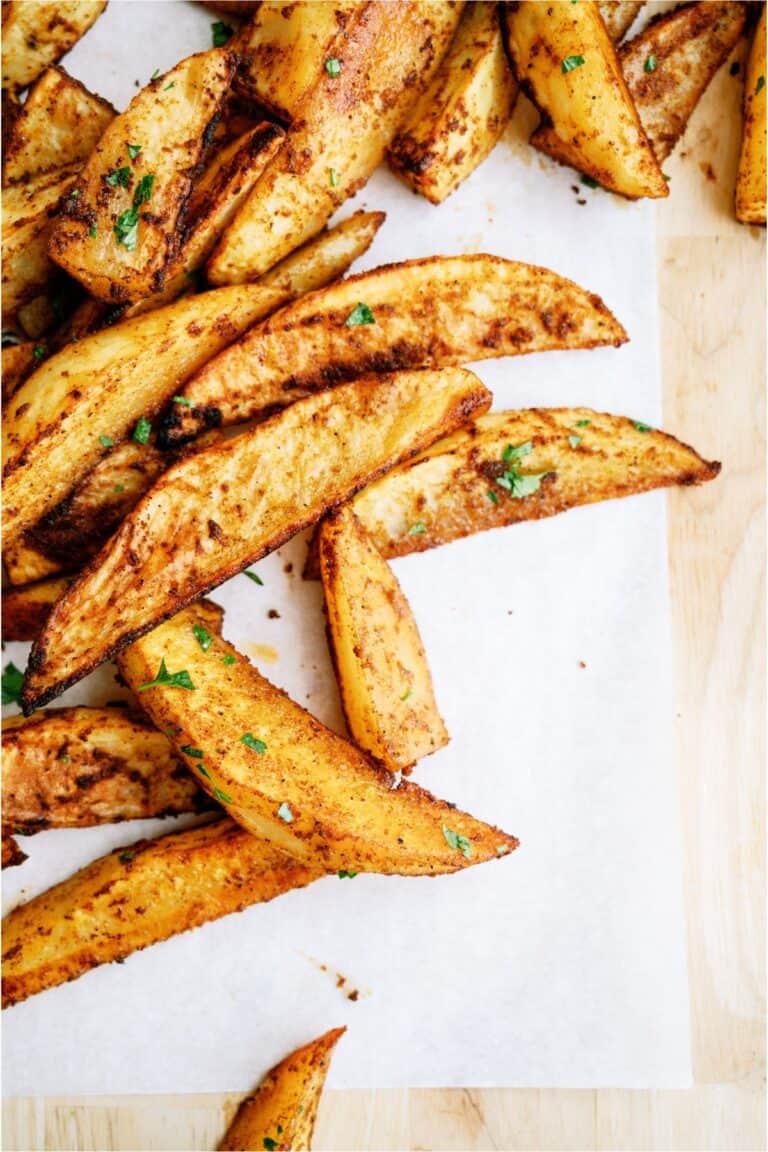 Oven-Baked Seasoned Steak Fries Recipe - Six Sisters' Stuff