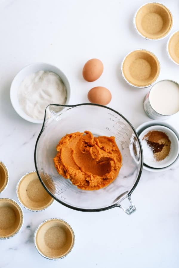 Mini Pumpkin Pies Recipe - Six Sisters' Stuff