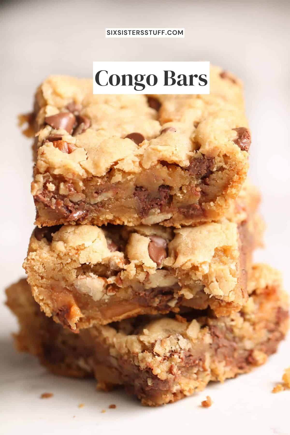 Congo Bars Recipe - Six Sisters' Stuff