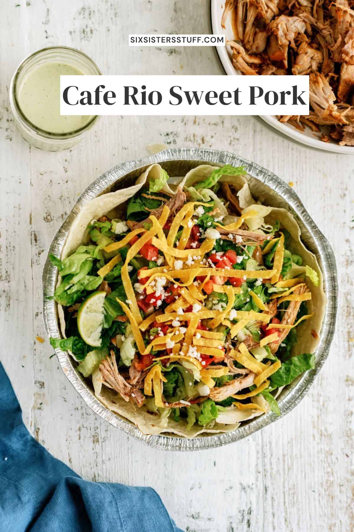 Cafe Rio Sweet Pork Recipe - Six Sisters' Stuff