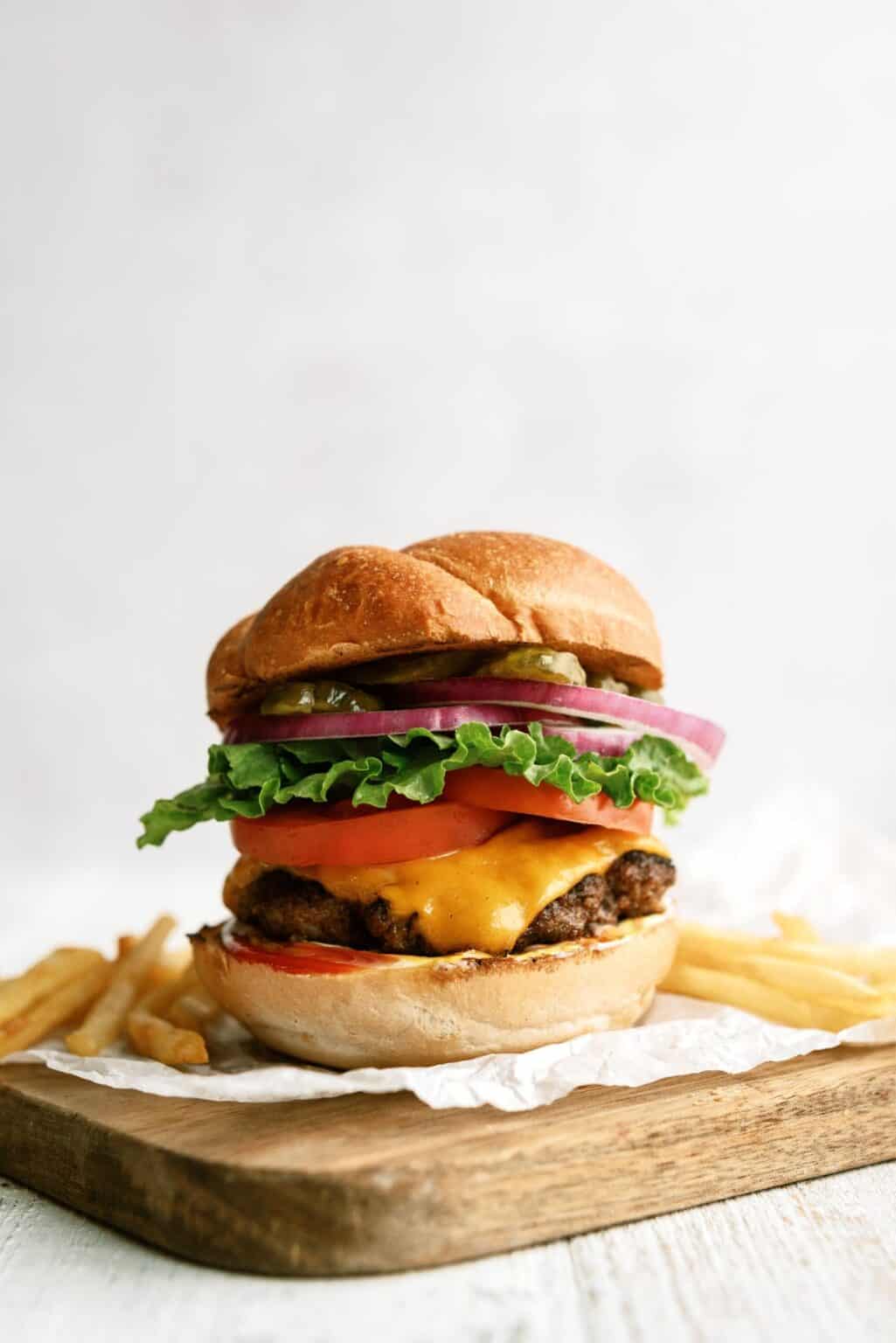 Bacon Infused Burgers Recipe - Six Sisters' Stuff