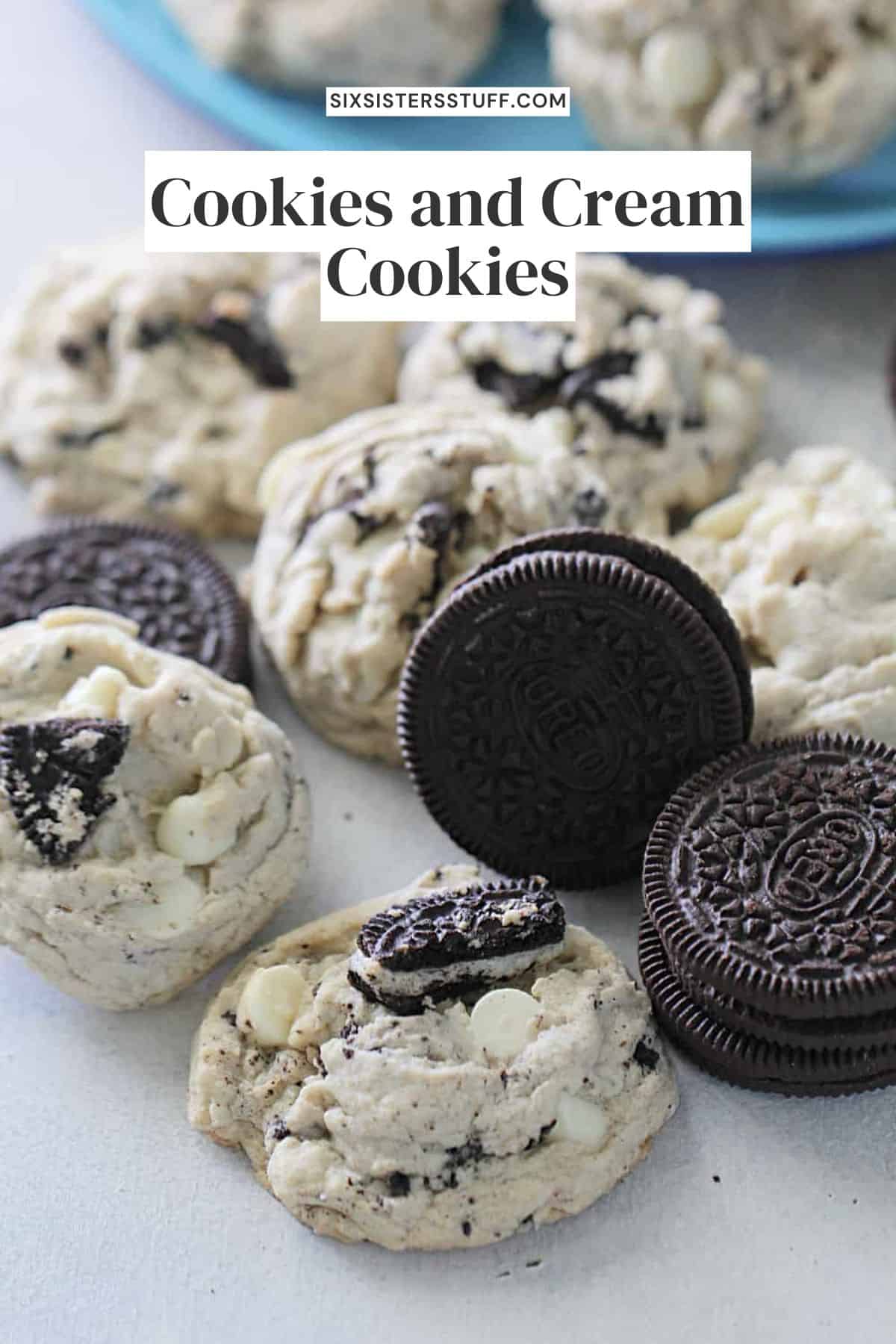 Cookies and Cream Cookies Recipe - Six Sisters' Stuff