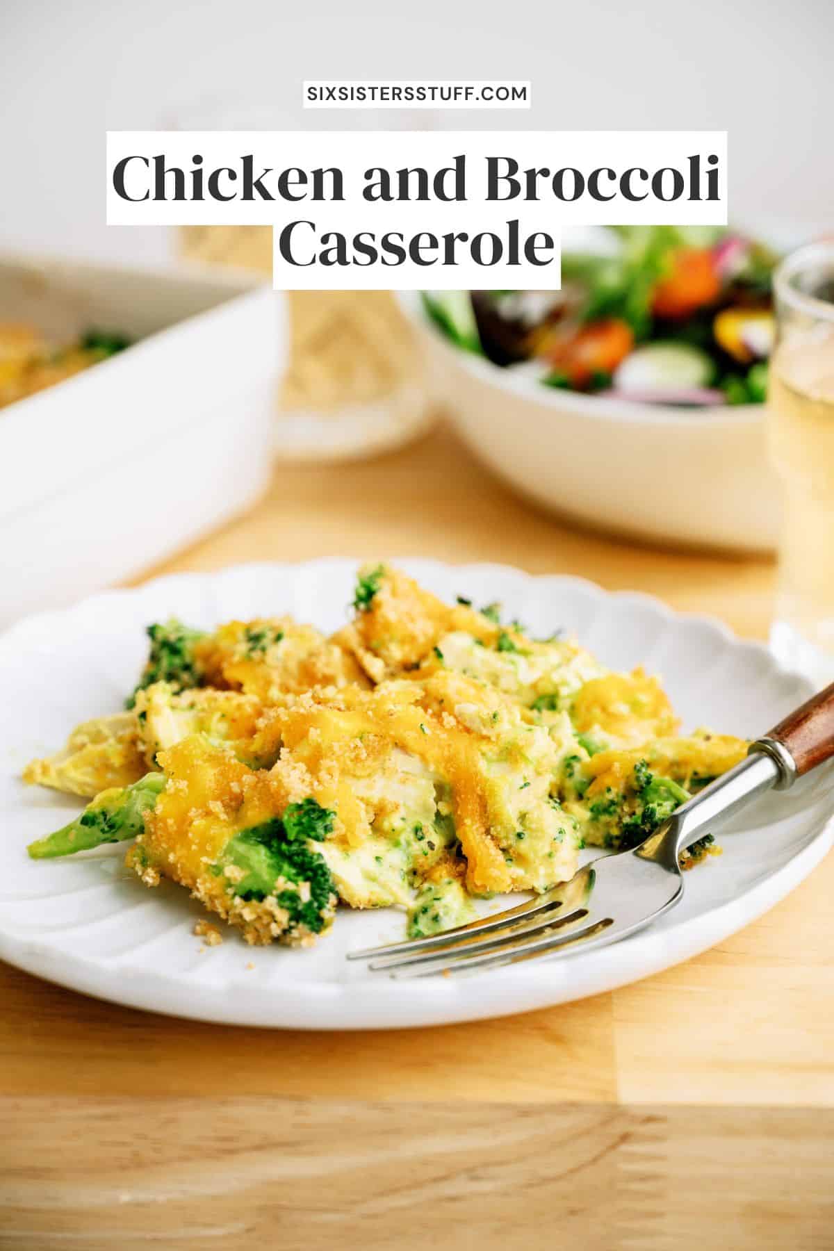Chicken and Broccoli Casserole Recipe - Six Sisters' Stuff