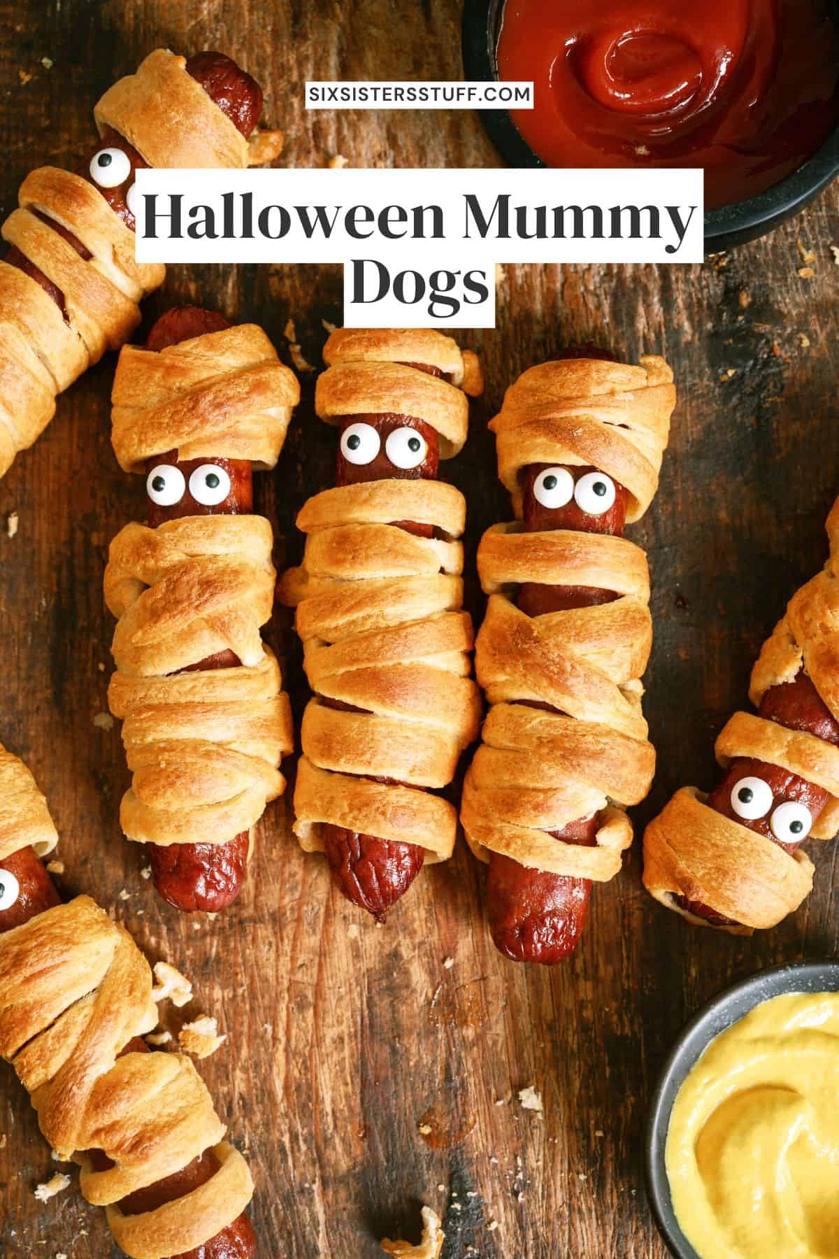 Halloween Mummy Dogs Recipe - Six Sisters' Stuff