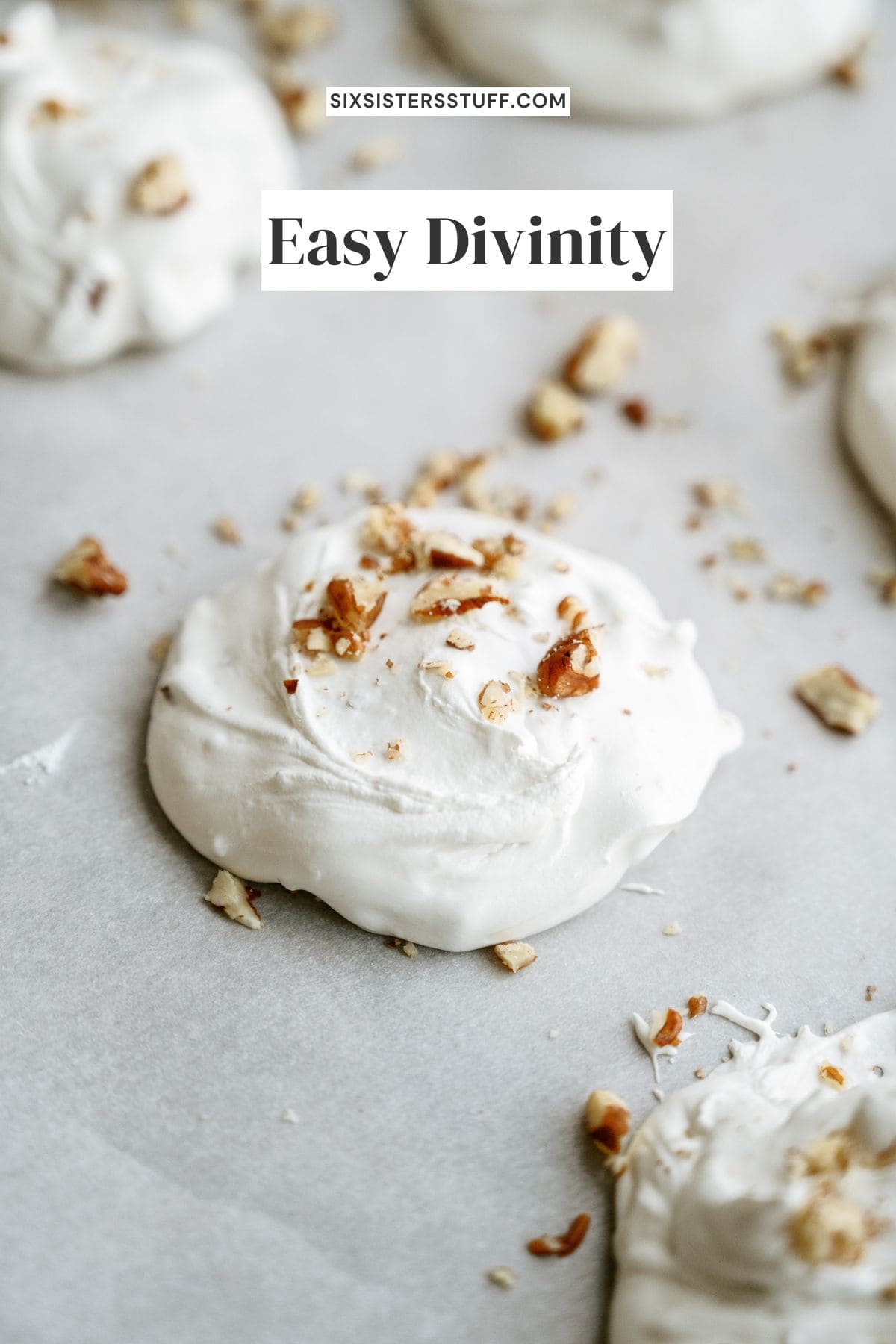 Easy Divinity Recipe - Six Sisters' Stuff