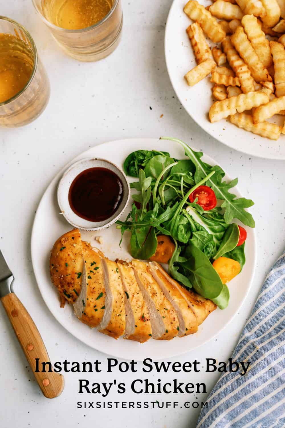 Instant Pot Sweet Baby Ray's Chicken Recipe