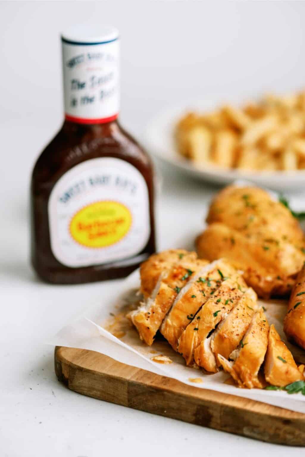 Instant Pot Sweet Baby Ray's Chicken Recipe - Six Sisters' Stuff