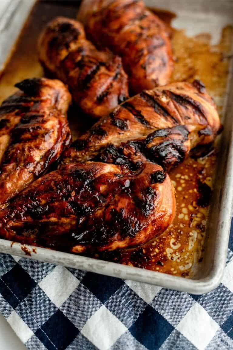 Marinated Root Beer Grilled Chicken Recipe - Six Sisters' Stuff
