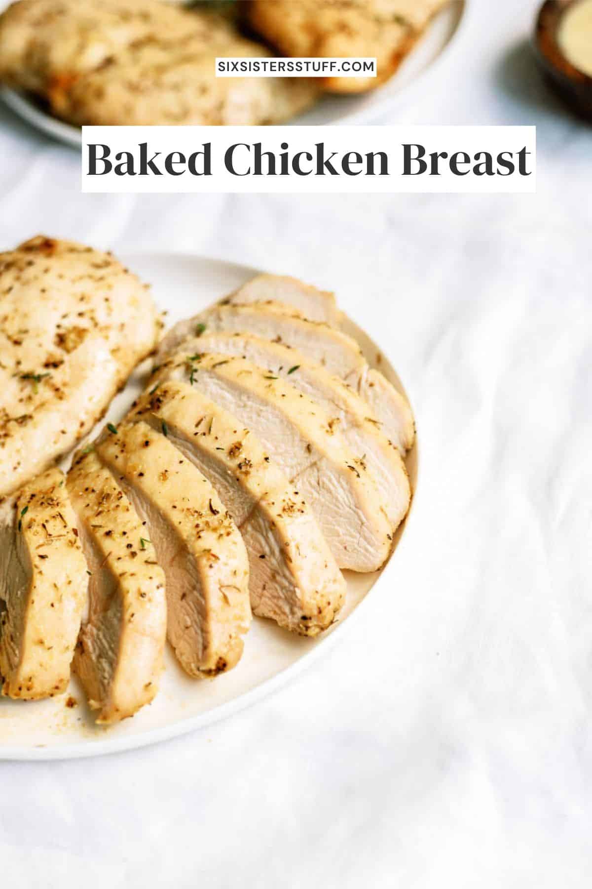 Baked Chicken Breast Recipe - Six Sisters' Stuff
