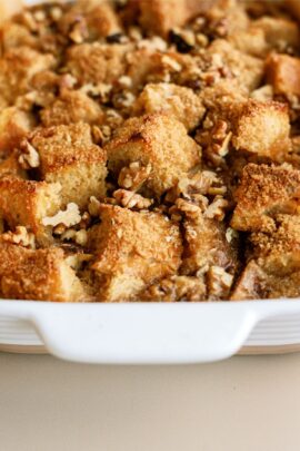 Brown Sugar and Maple Bread Pudding Recipe