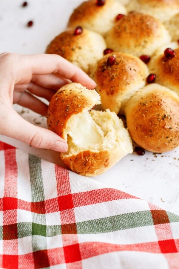 Christmas Tree Dinner Rolls Recipe - Six Sisters' Stuff