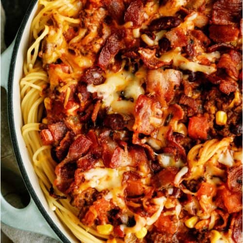 Skillet Cowboy Spaghetti Recipe