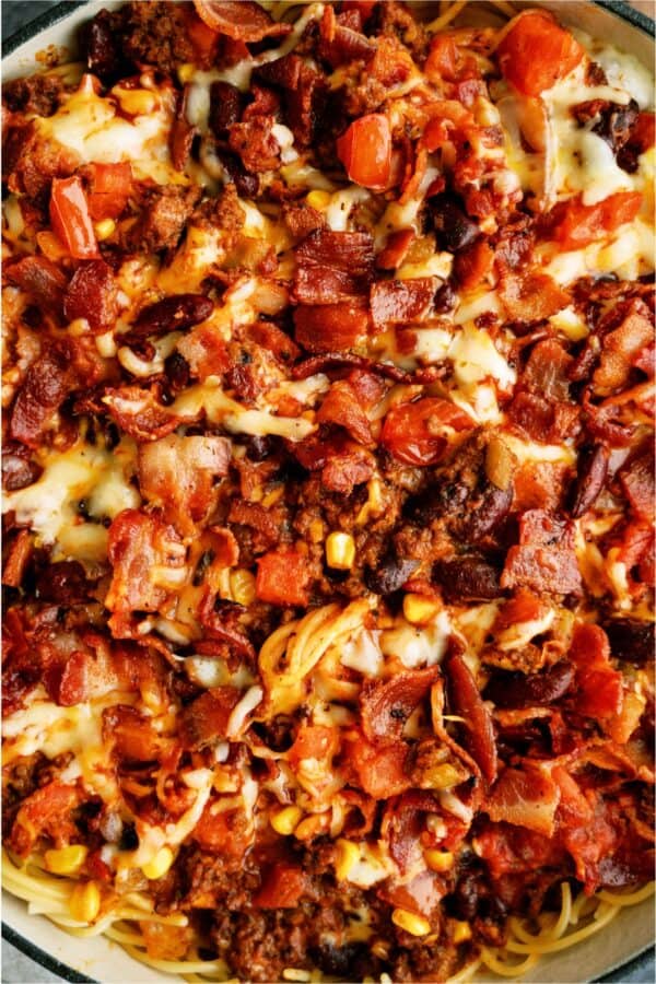 Skillet Cowboy Spaghetti Recipe