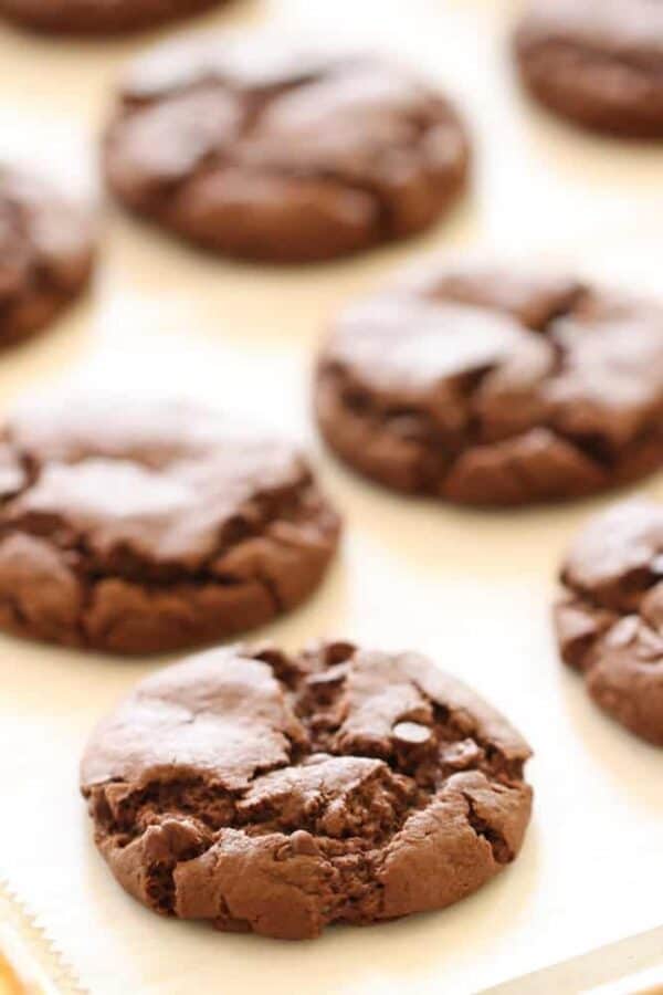 Double Chocolate Cake Cookies Recipe - Six Sisters' Stuff