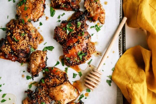 Honey Mustard Grilled Chicken Recipe - Six Sisters' Stuff