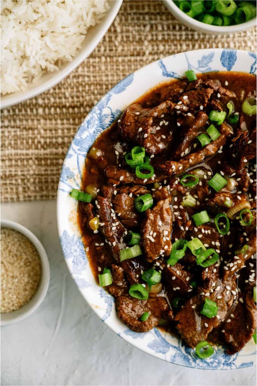 Slow Cooker Korean Beef Recipe- Six Sisters' Stuff