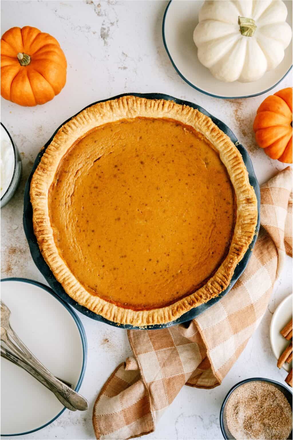 Homemade Fresh Pumpkin Pie Recipe - Six Sisters' Stuff