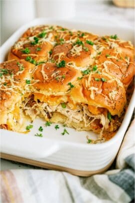 Crack Chicken Sliders Recipe - Six Sisters' Stuff