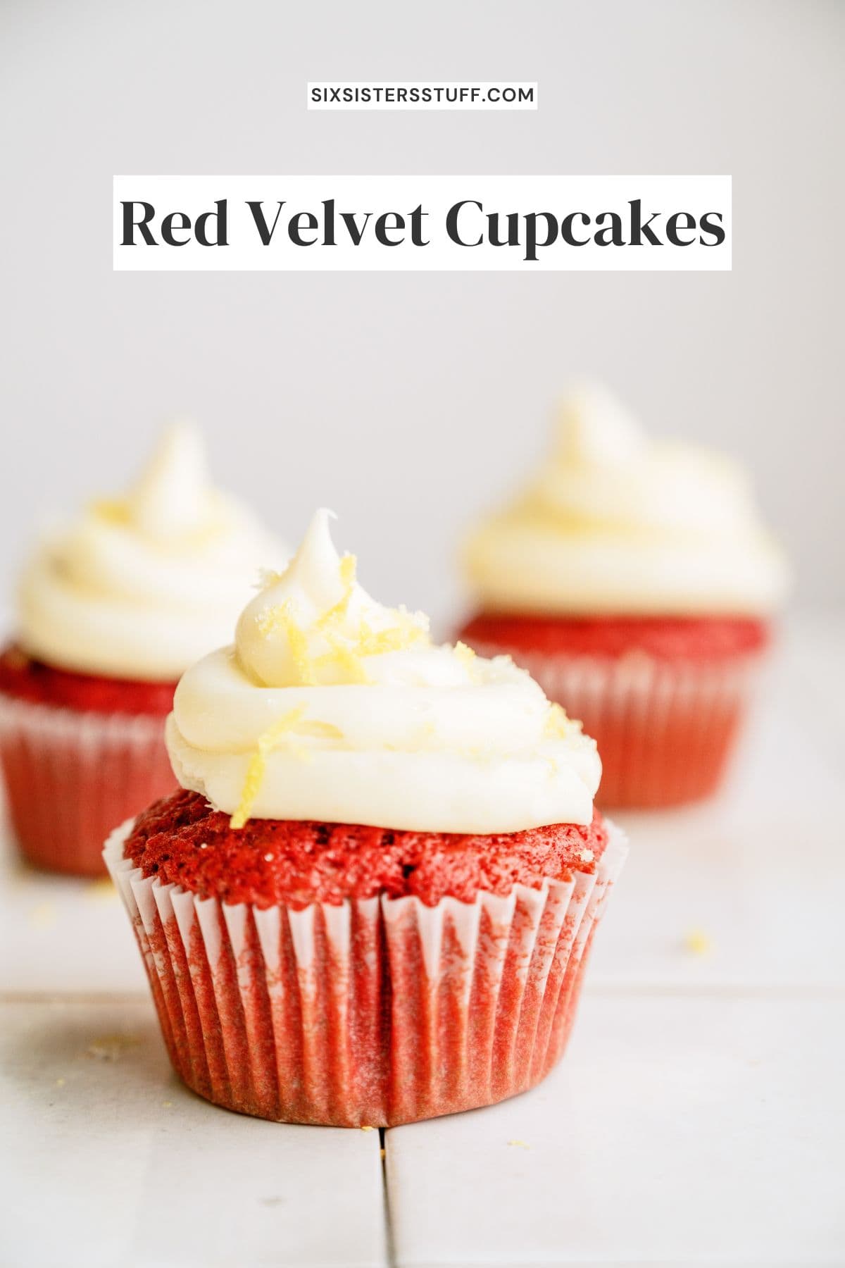 Red Velvet Cupcakes Recipe - Six Sisters' Stuff