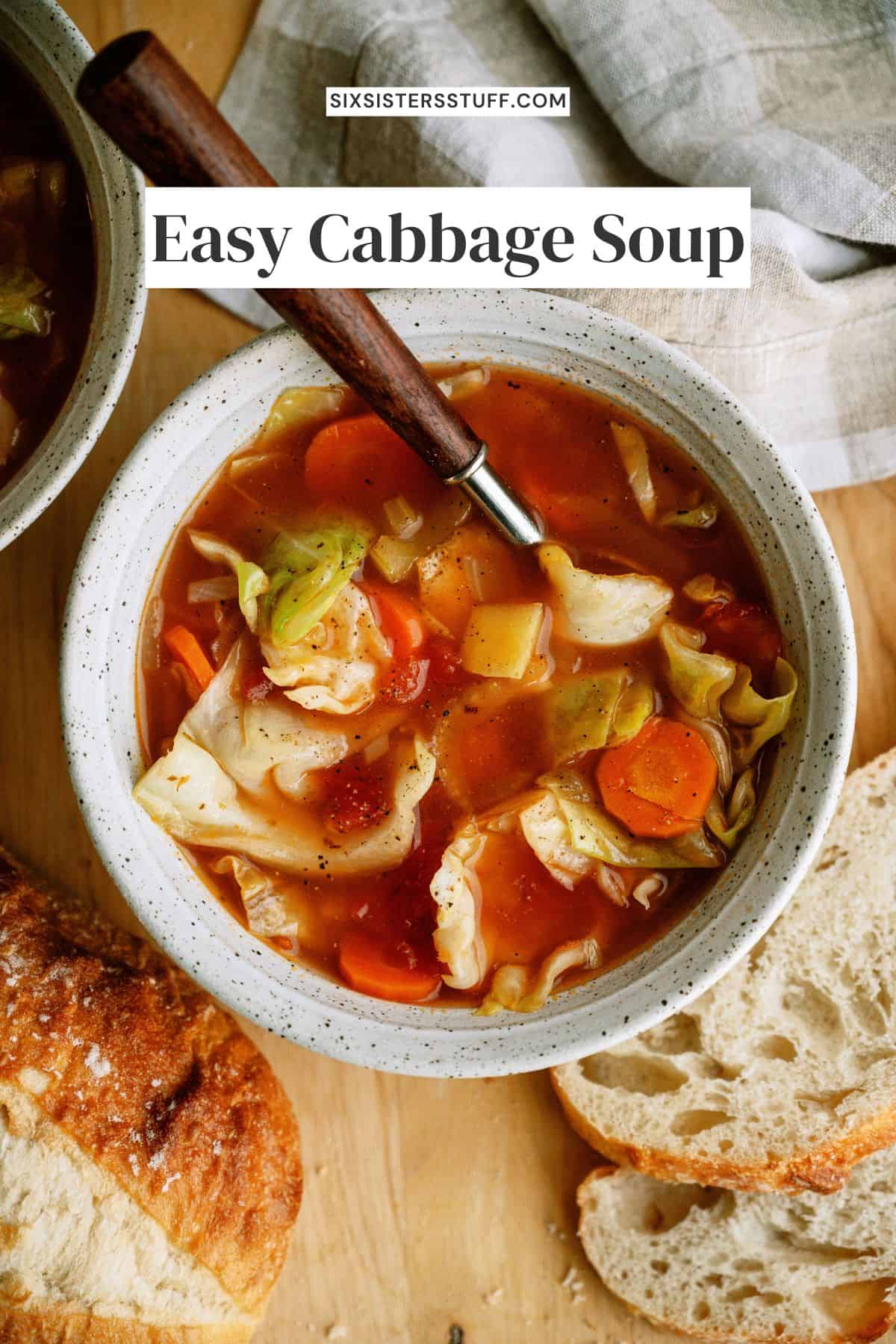 Easy Cabbage Soup Recipe - Six Sisters' Stuff