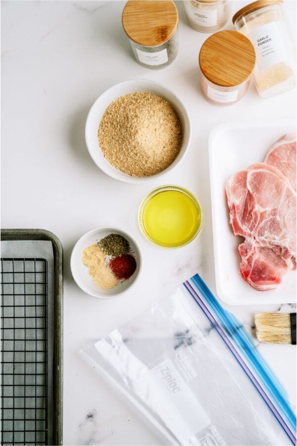 Homemade Shake And Bake Pork Chops Recipe - Six Sisters' Stuff